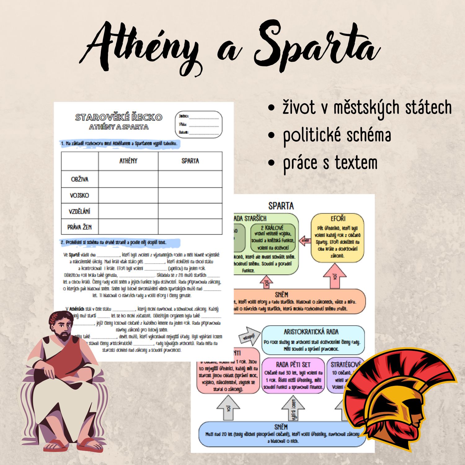 Starověké Řecko - Athény a Sparta - Dějepis | UčiteléUčitelům.cz